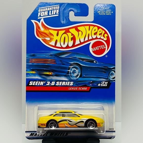 Hot Wheels | Toys | Hot Wheels Lexus Sc40 Seein 3d Series | Poshmark